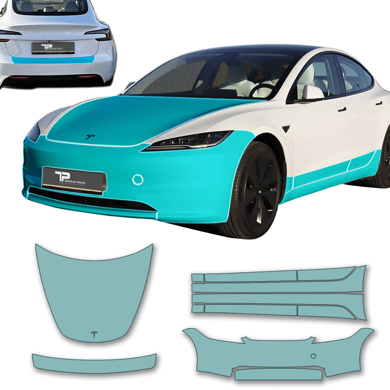 Pre-Cut DIY PPF Kits for Tesla: Tesla-Protect Paint Protection Films